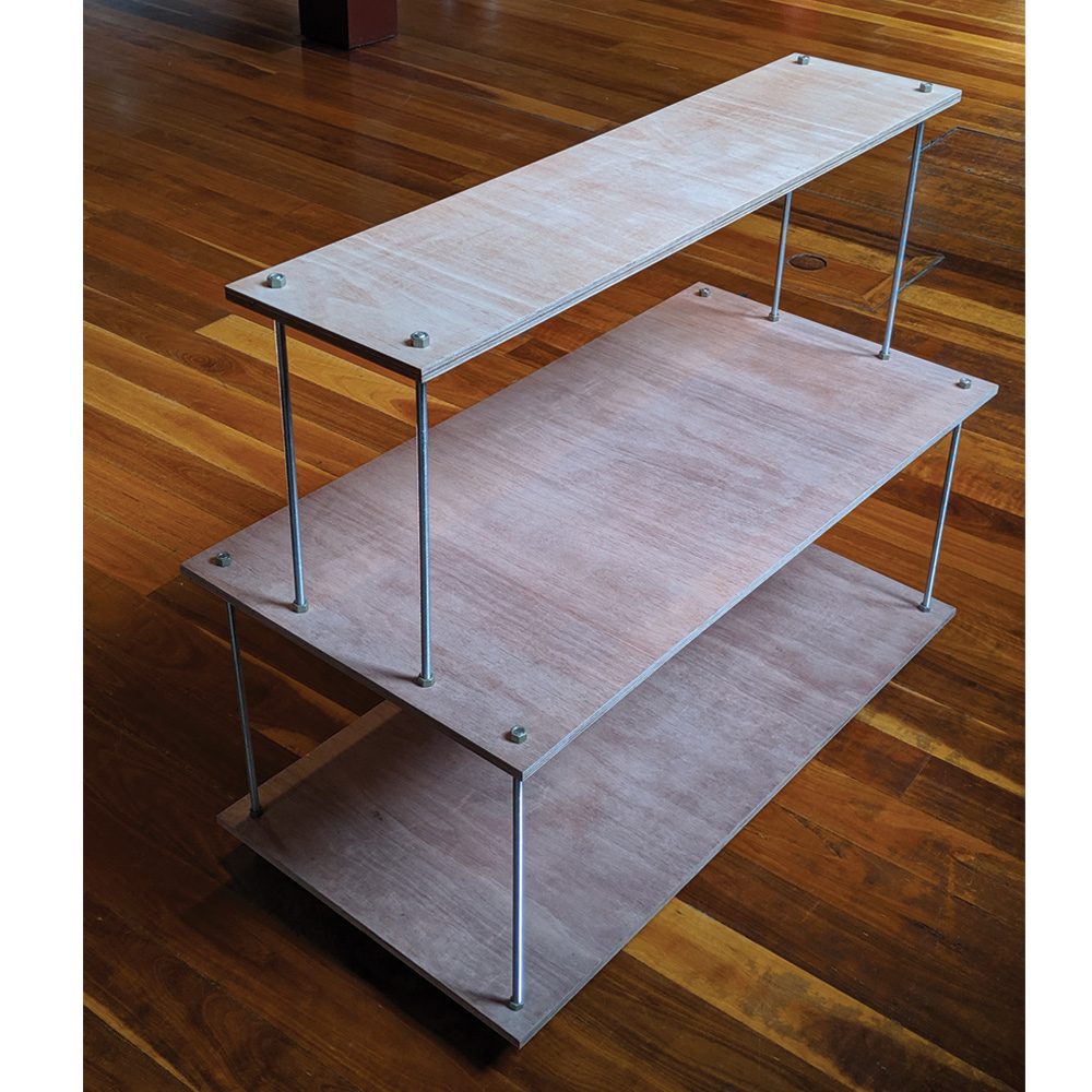 Hardwood Centered Floating Stand | Market Stall Co, Made In Melbourne